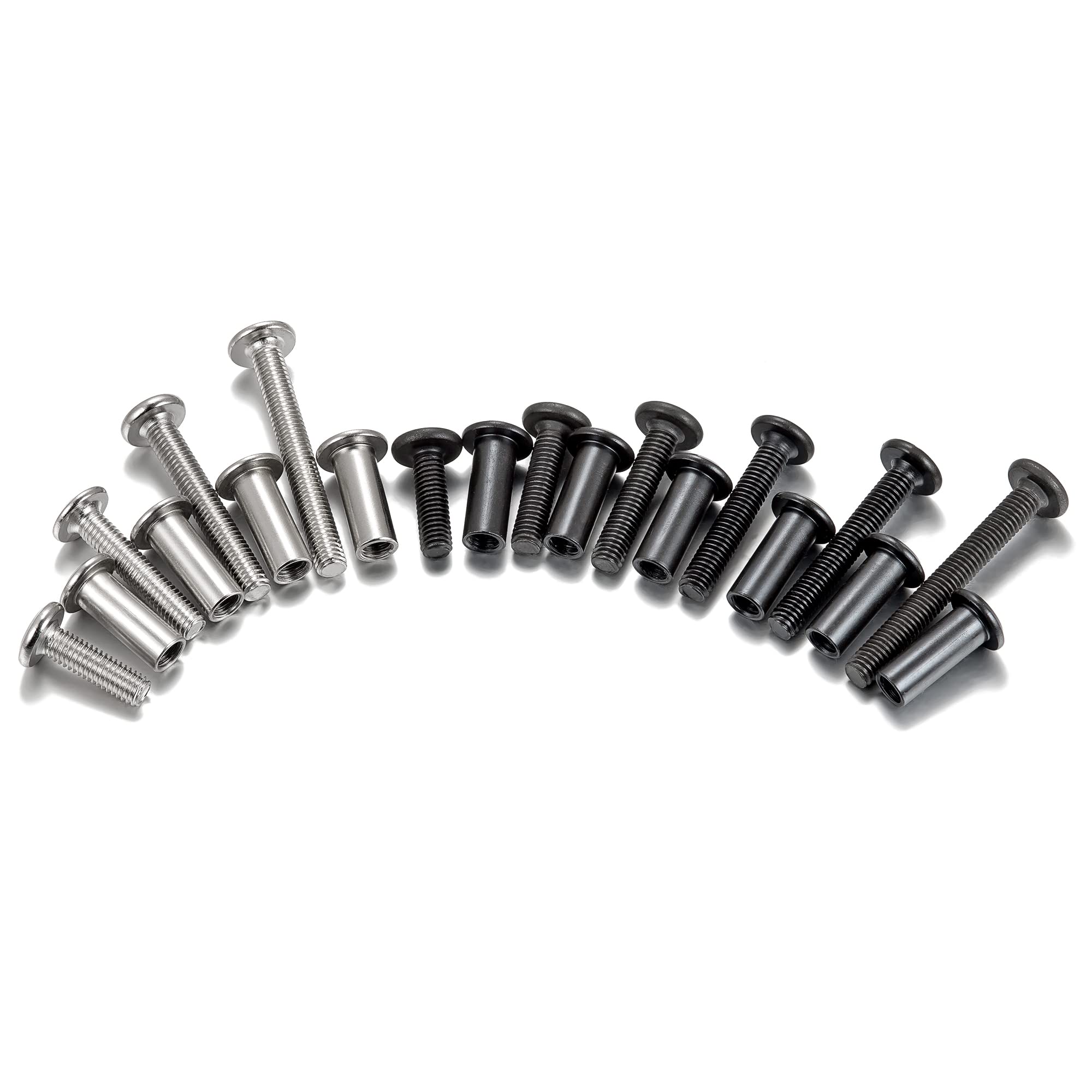 Snapklik.com : PGMJ 100 Set M6 Binding Screws Posts Countersunk Rivet ...
