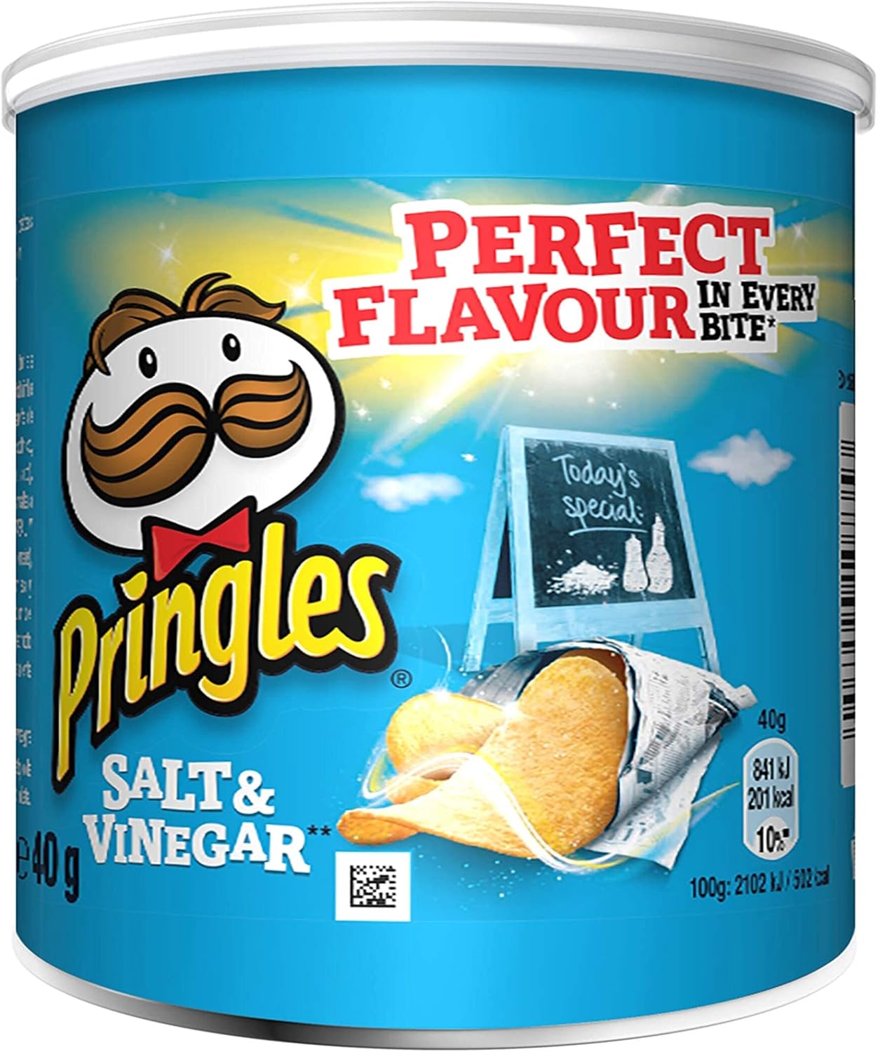 Pringles Salt & Vinegar Crisps - 12x40g : Amazon.co.uk: Grocery