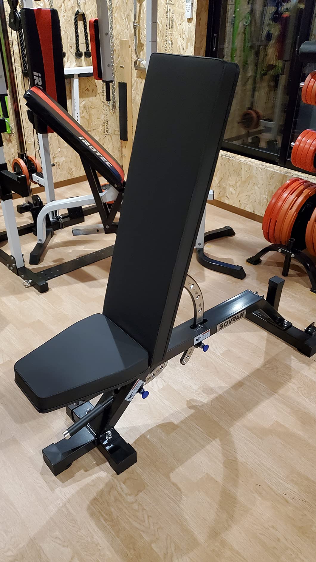 Amazon | [予約商品] SOVRAN PREMIUM ZERO GAP AB5000 FID アジャストベンチ アジャスタブル ホームジム用 業務用 ベンチプレス インクライン ...