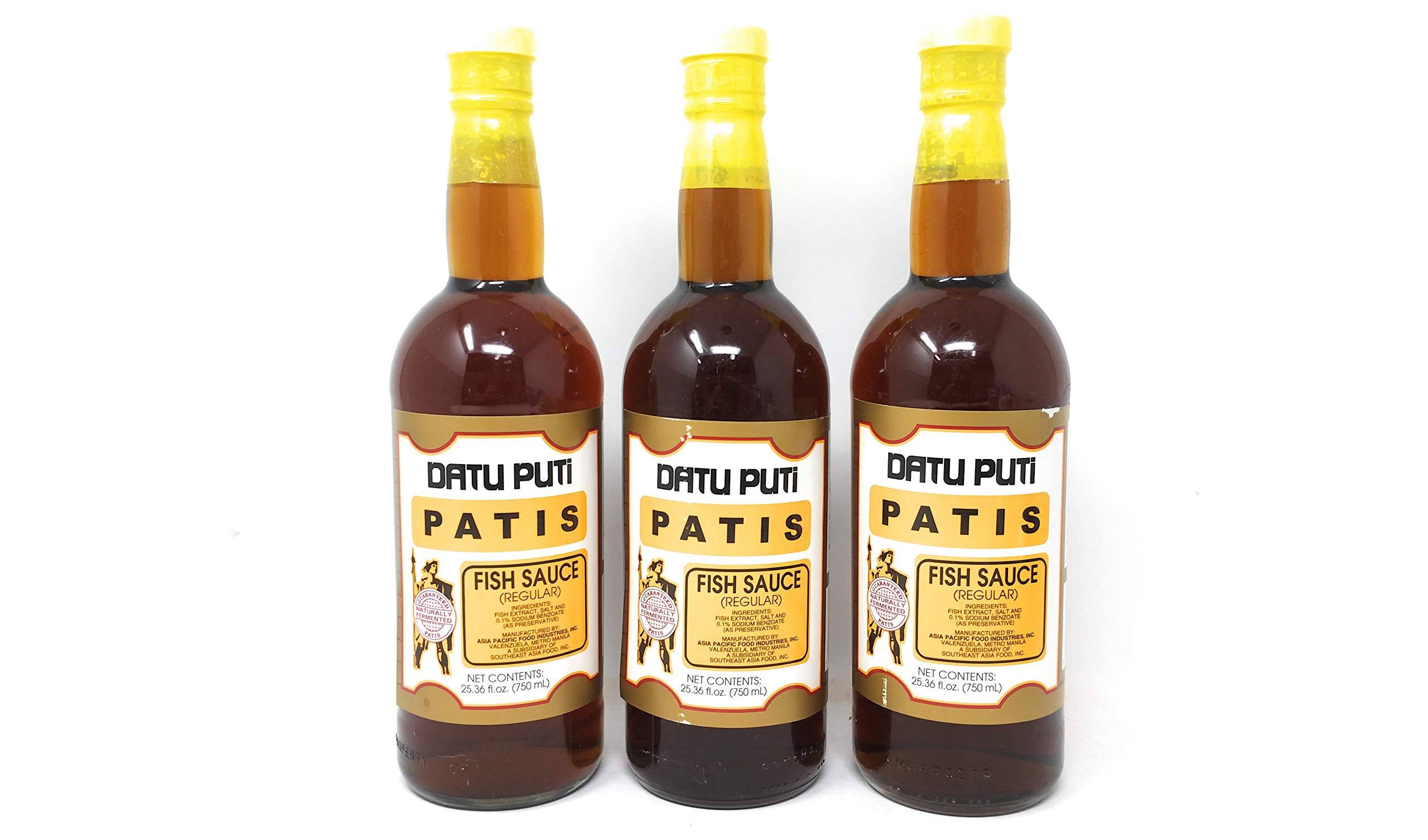 Amazon.com : Datu Puti Patis Fish Sauce 750mL, 3 Pack : Grocery ...