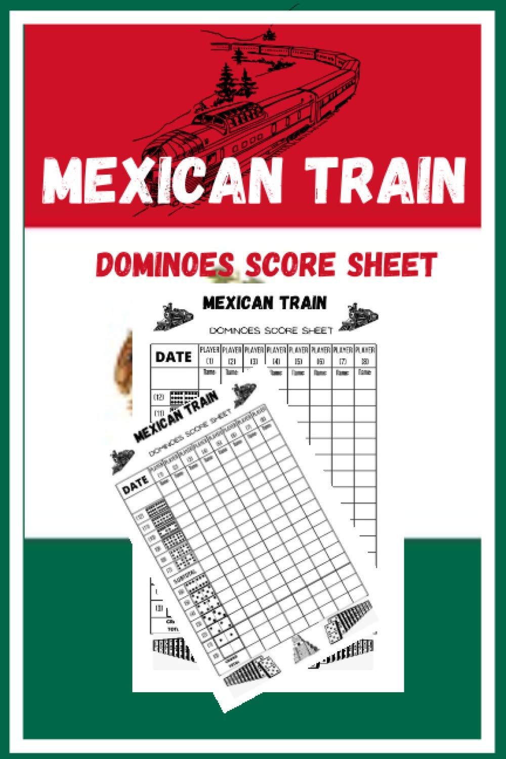 Dominoes Score Sheet Mexican Train Score Sheet Dominoes Mexican Train ...