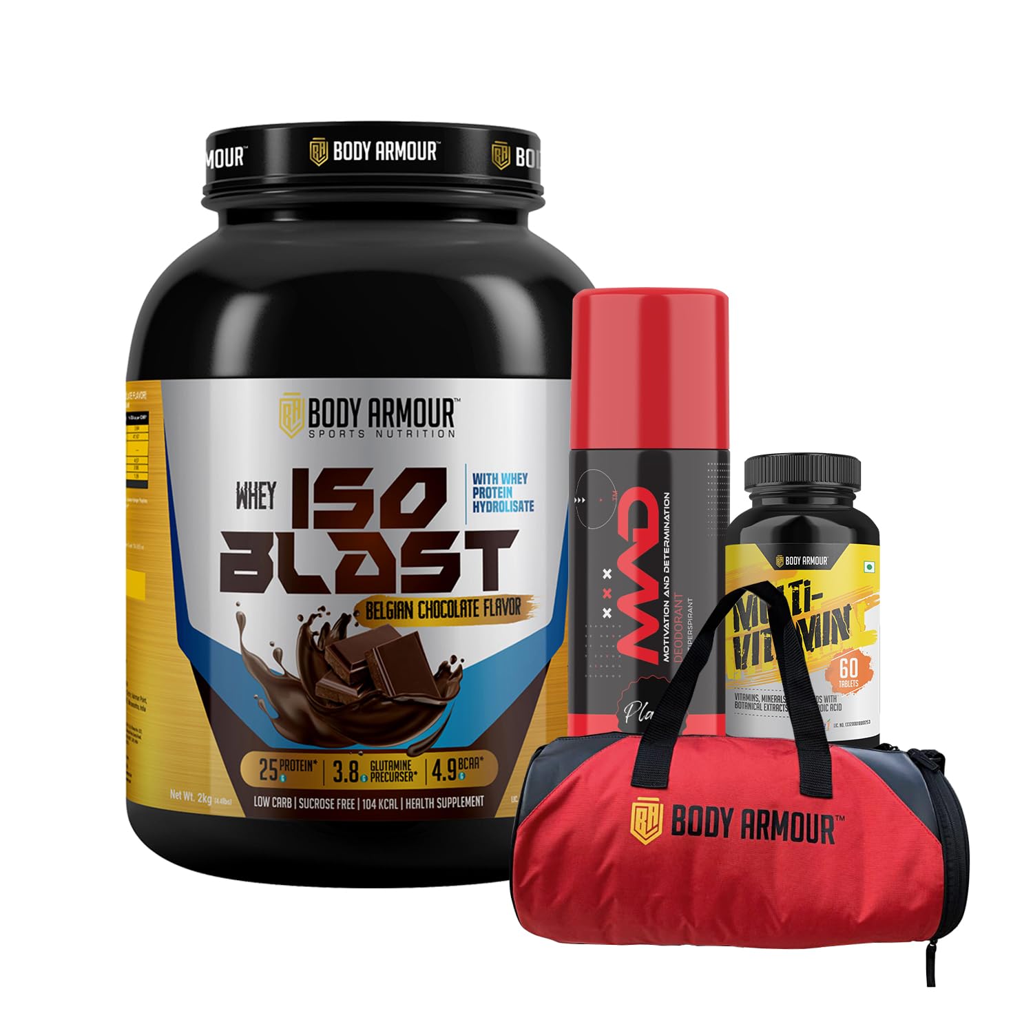 Buy Wellbe tion Body Armour Whey Isoblast (Belgian Chocolate -2KG ...