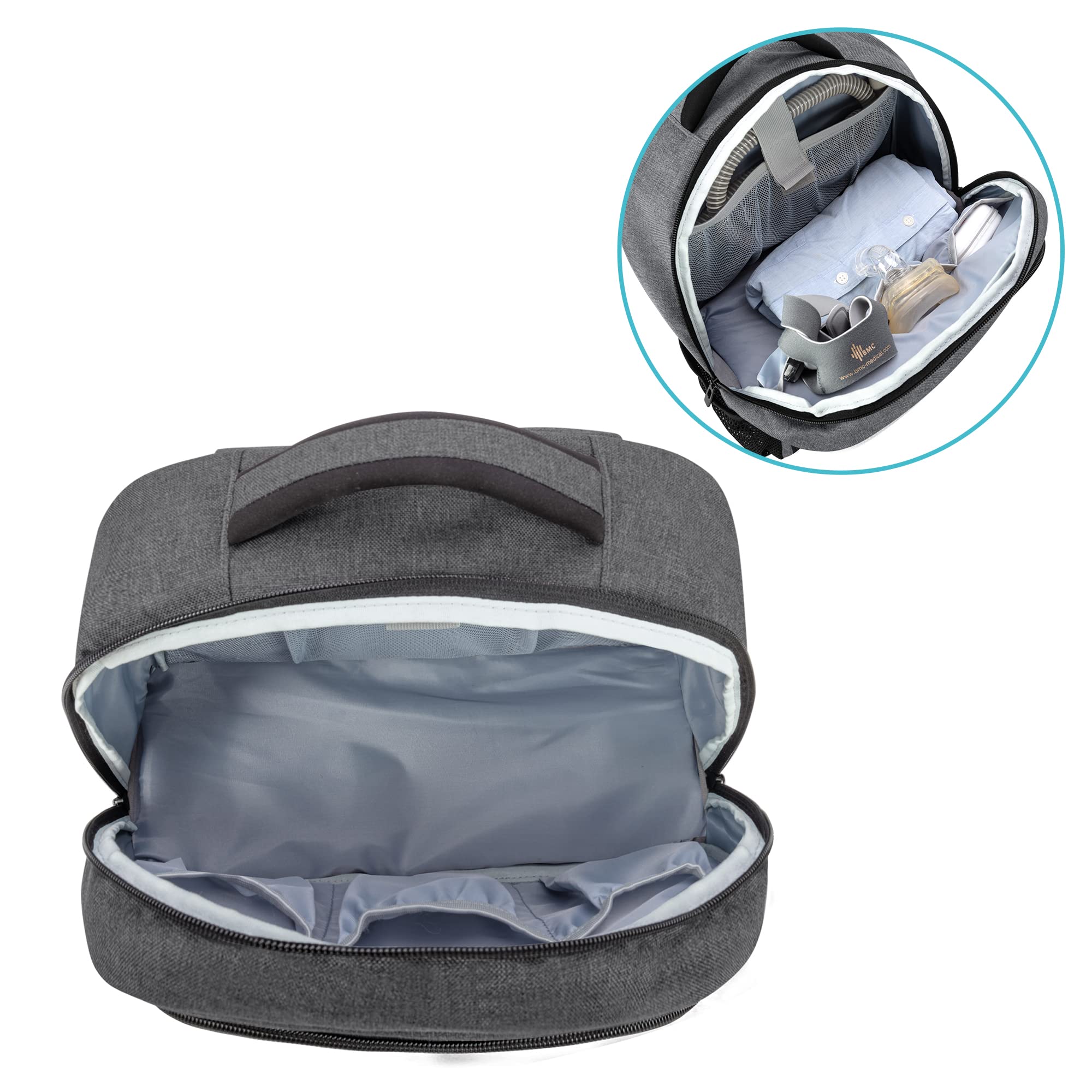 Snapklik.com : CURMIO CPAP Backpack, CPAP Travel Bag Compatible For ...