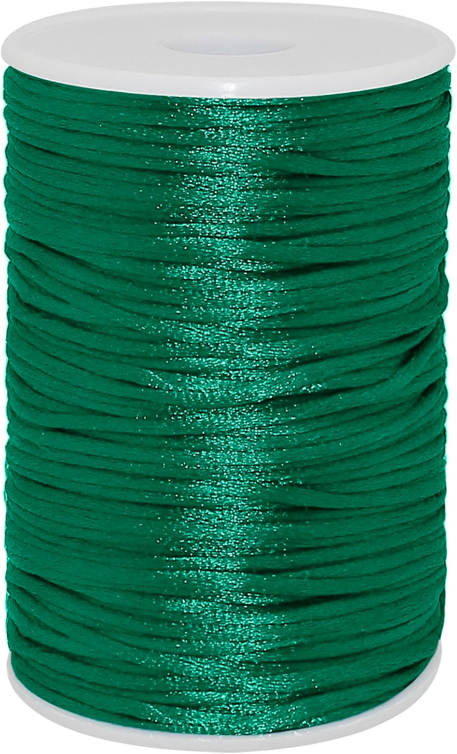 Amazon.com: YEQIN 2mm x 100 Yards Quality Rattail Nylon Satin Cord Roll ...