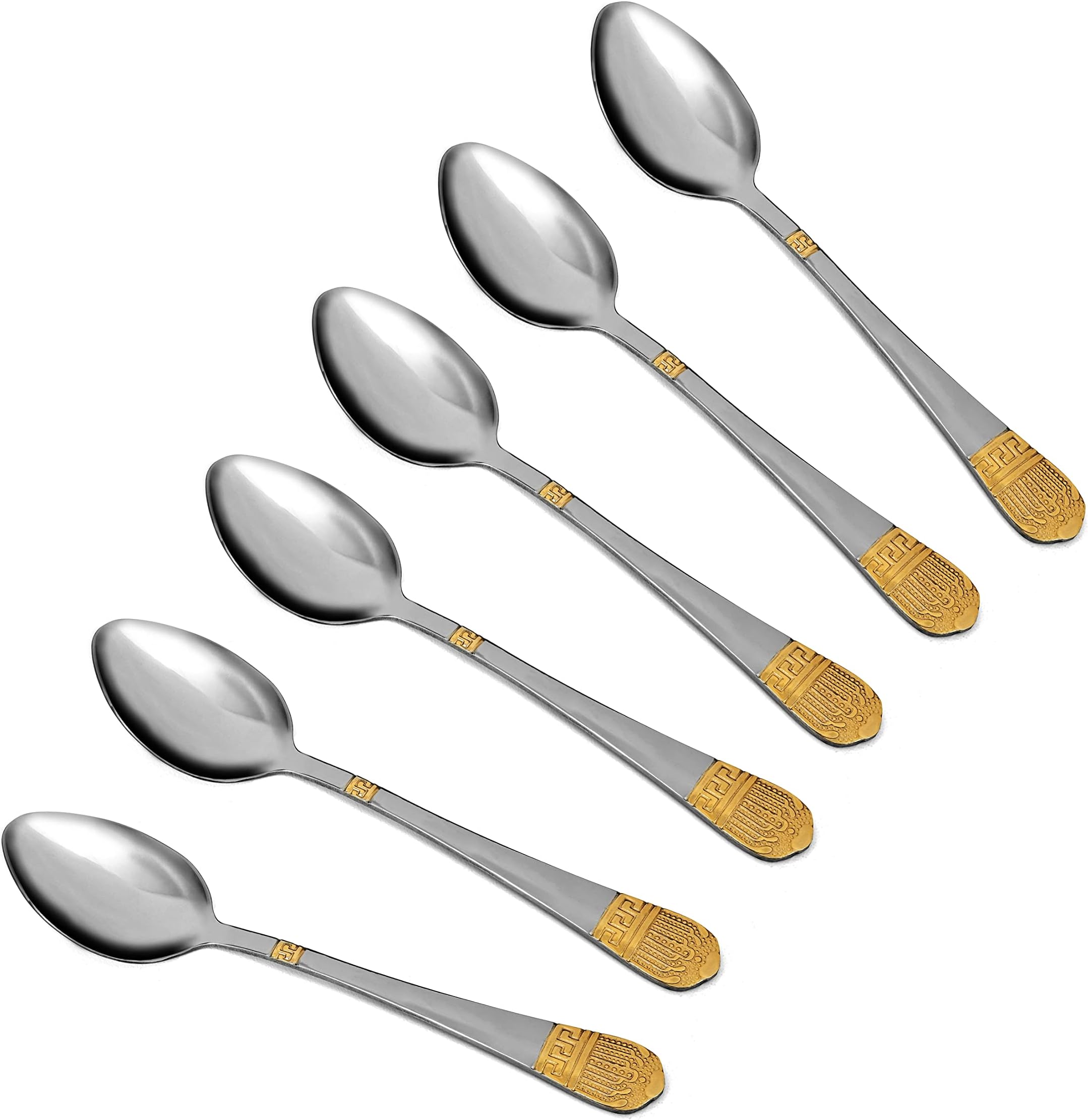 2 Pcs 304 Stainless Steel Coffee Spoons Giraffe Long Handle Spoons ...