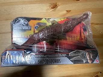 Amazon.co.jp: Mattel Jurassic World Sarcoscus Action Figure : Toys & Games