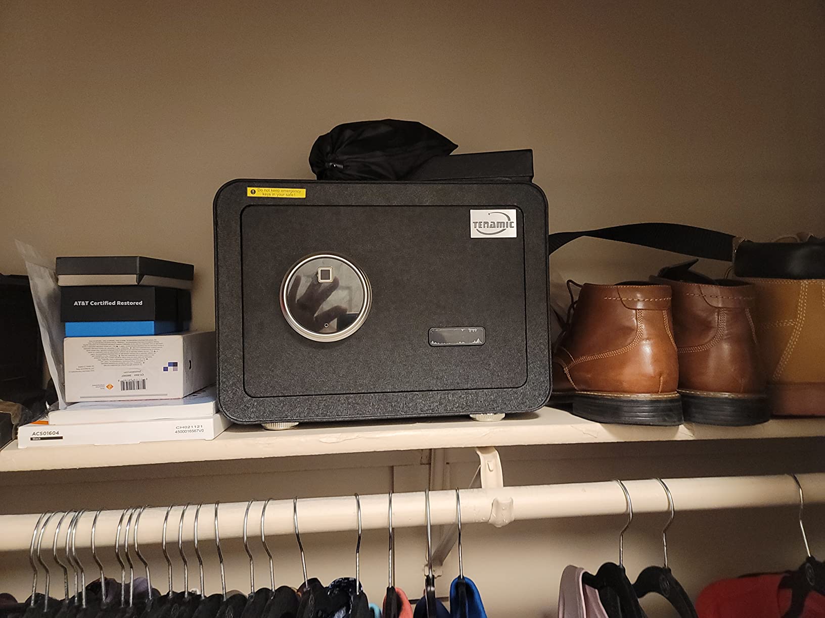 $35/mo - Finance Tenamic Safe Box Biometric Fingerprint Fireproof ...