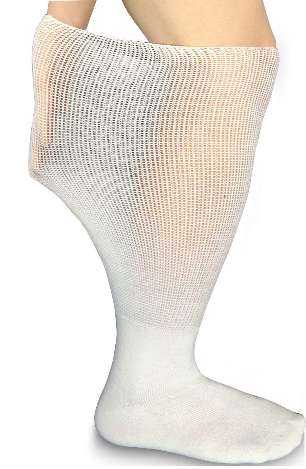 Snapklik.com : Extra Width Non-binding Socks For Lymphedema Bariatric ...