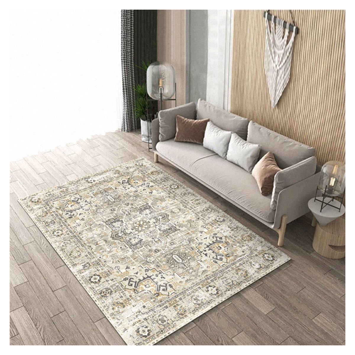 Area Rugs Bedroom Carpet Soft Floor Mat Living Room Rug Shaggy Plush ...