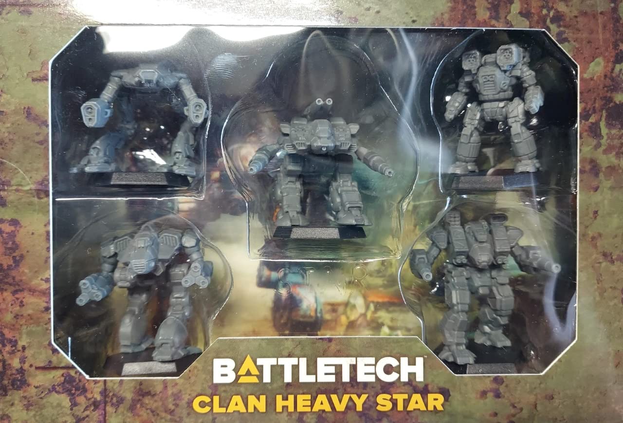 Buy BATTLETECH Mini Force Pack: Clan Heavy Star Online at desertcart ...