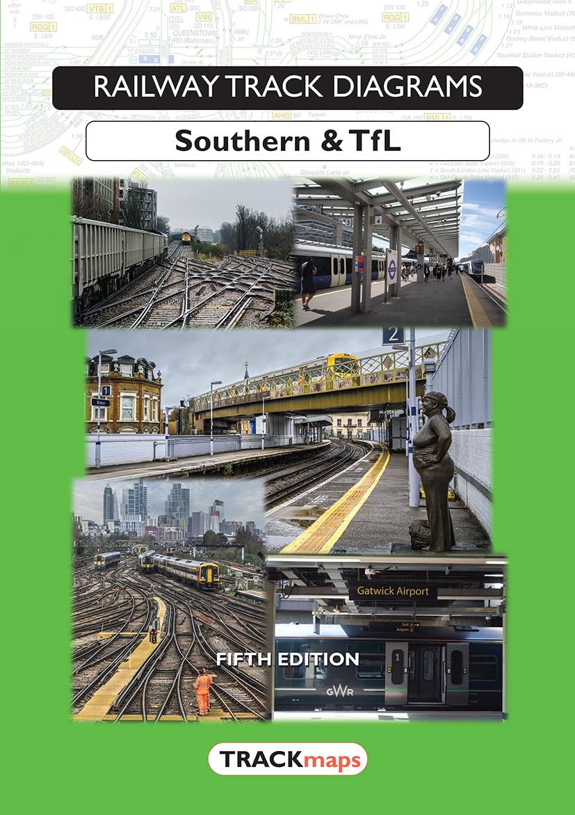 Railway Track Diagrams Book 5 - Southern & TfL 5e: Amazon.co.uk ...