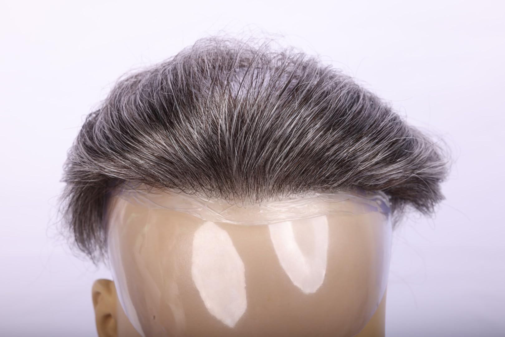 Amazon.com : HAEIGTD Men's Hairline Toupee Black Hair for Frontal ...