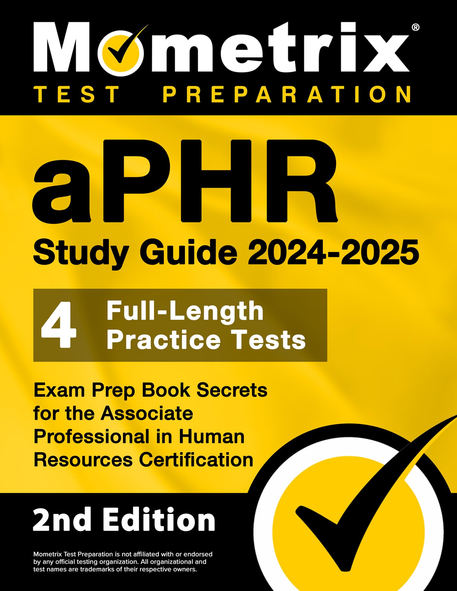 aPHR Study Guide 2024-2025 - 4 Full-Length Practice Tests, Exam Prep ...