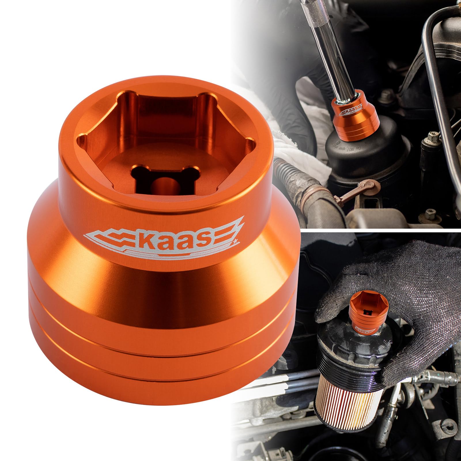 Amazon.com: Kaas 24mm/36mm Reversible Oil Filter Socket - Fuel Filter ...