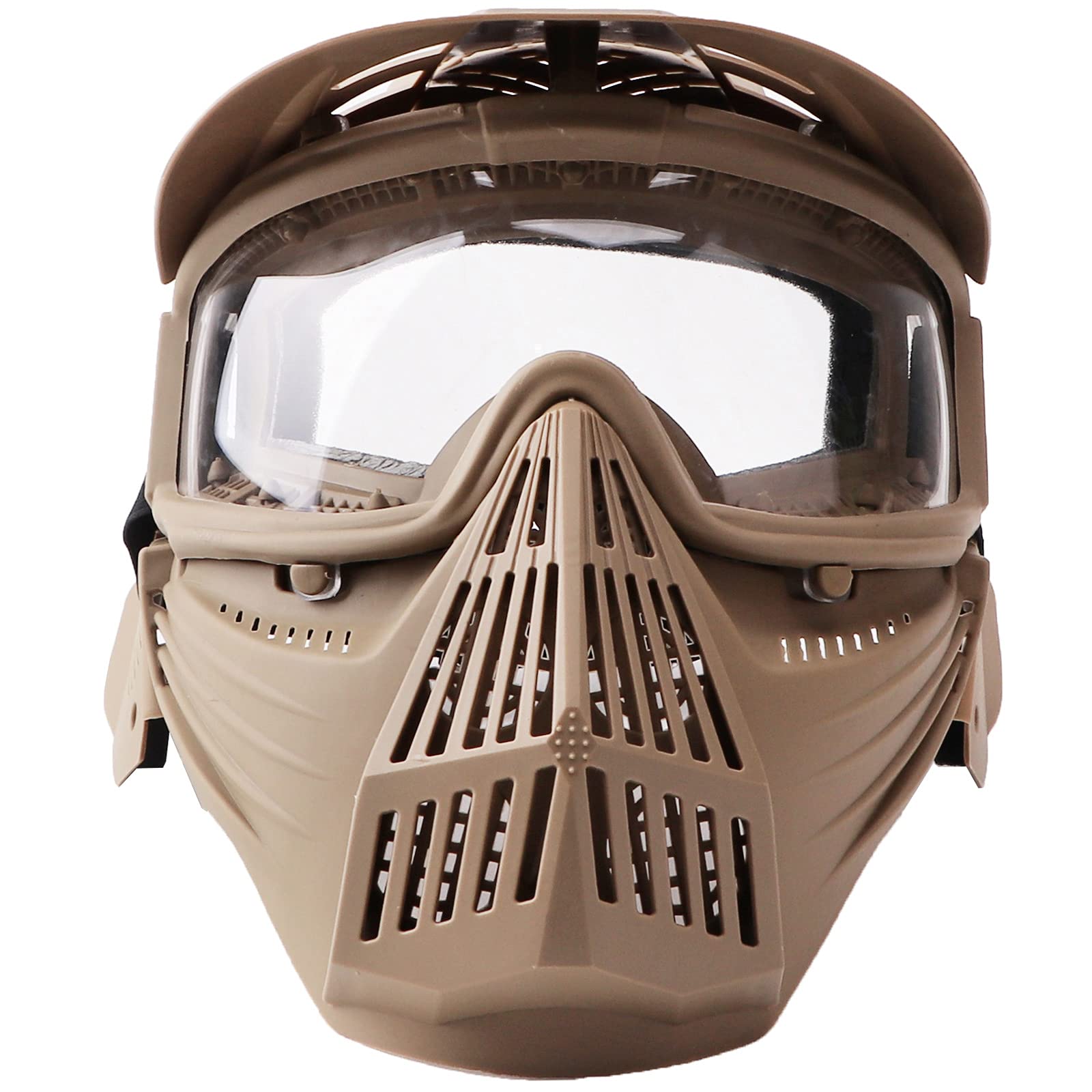 Senmortar Airsoft Mask Full Face Tactical Masks Protection Gear for ...