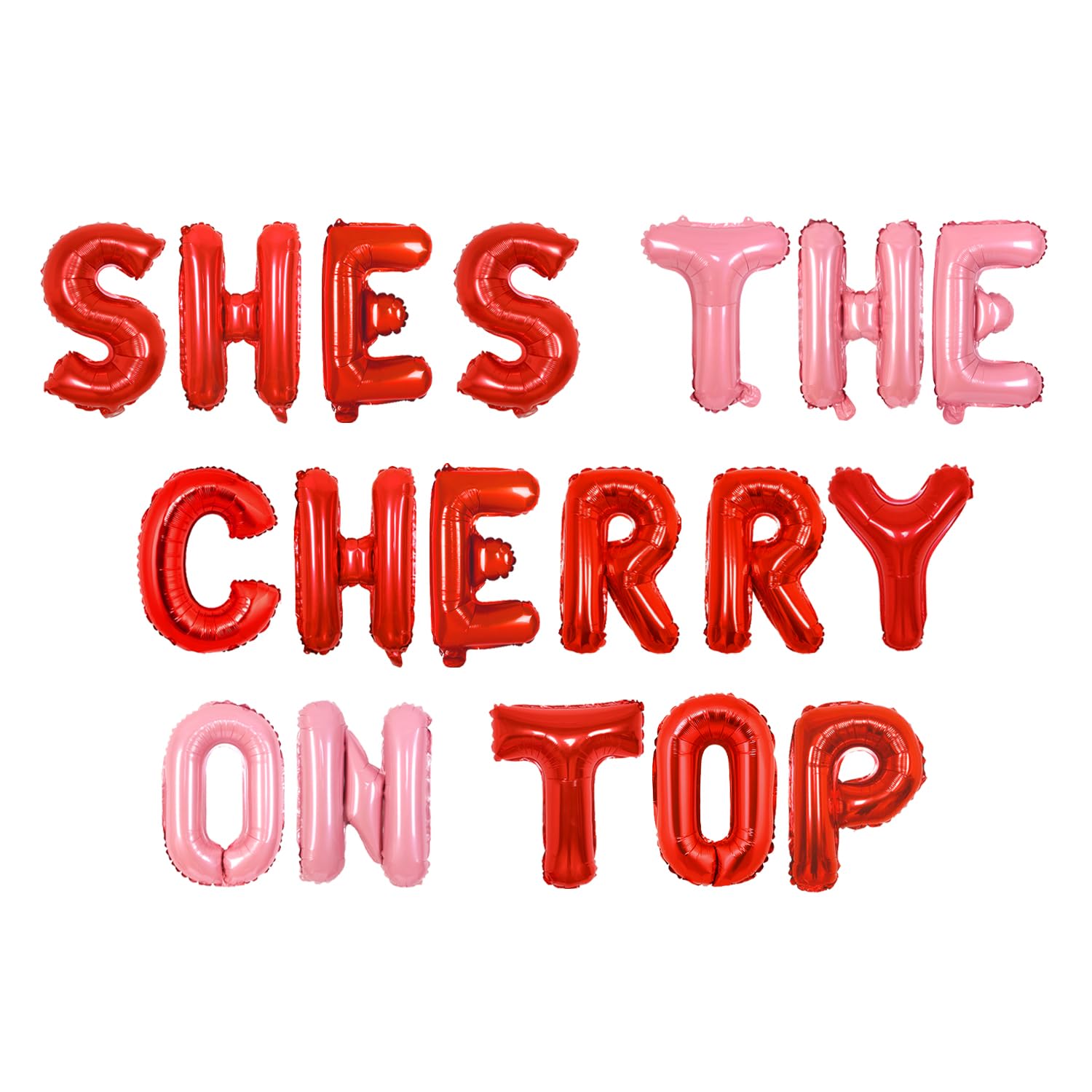 Amazon.com: She's the Cherry on Top Baby Shower Decorations Red Summer ...