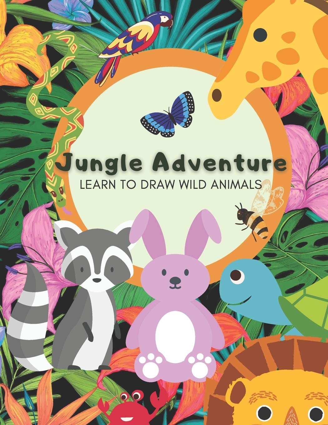 Jungle Adventure Learn To Draw Wild Animals Learn To Draw | Desertcart ...