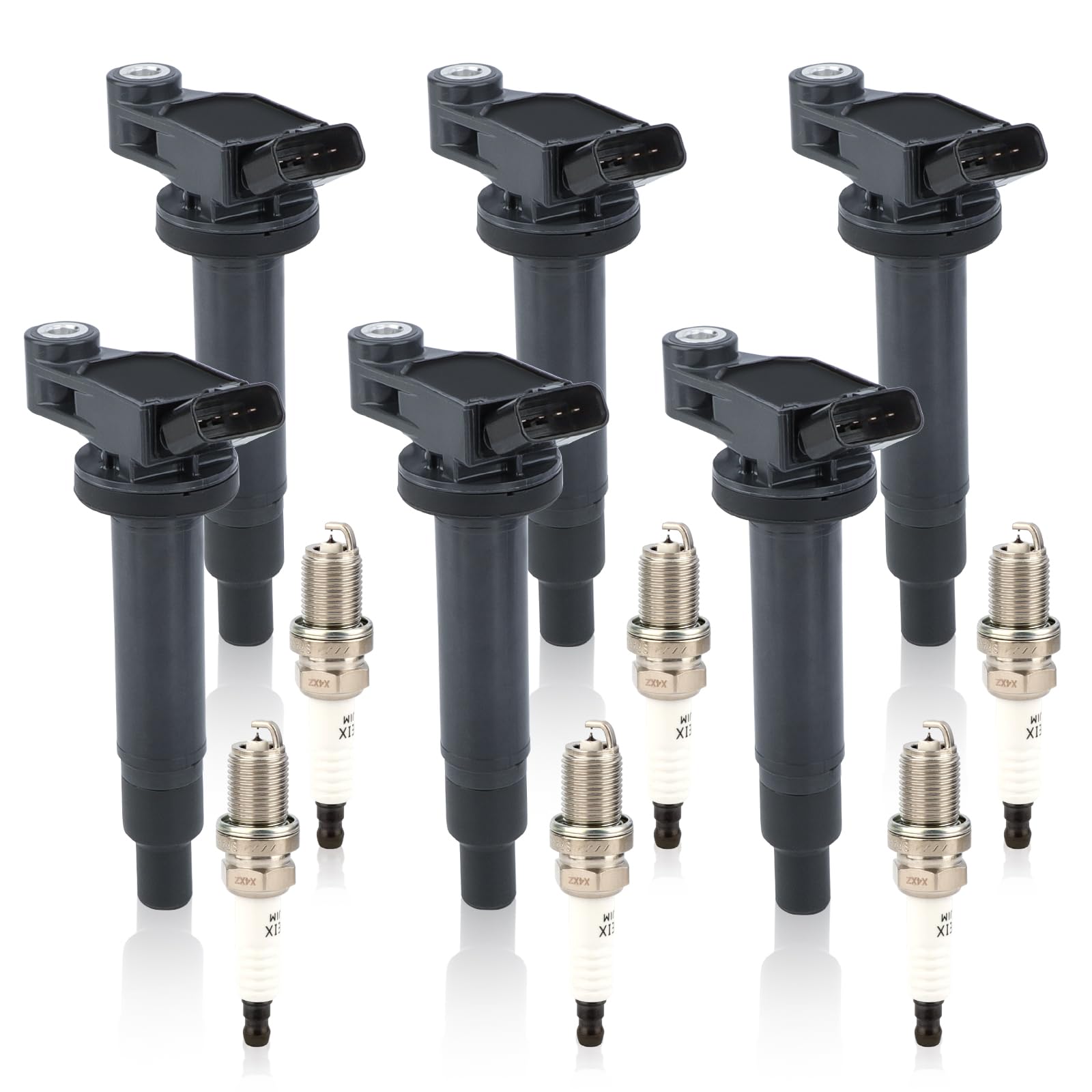 Amazon.com: UF267 Ignition Coil Pack & 4504 Double Iridium Spark Plug ...