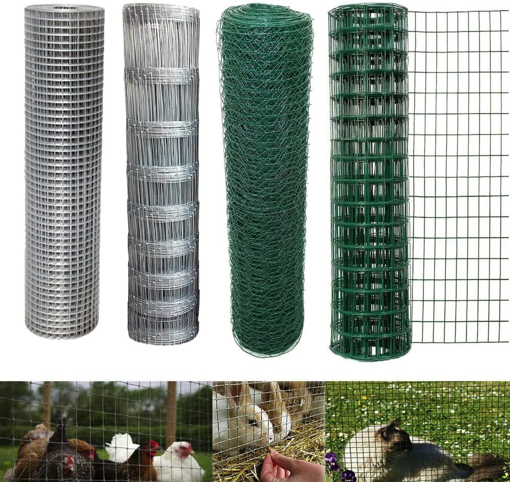 Chicken Mesh Wire, Wire Mesh Fencing Rolls 800mm x 50m, Heavy Duty ...