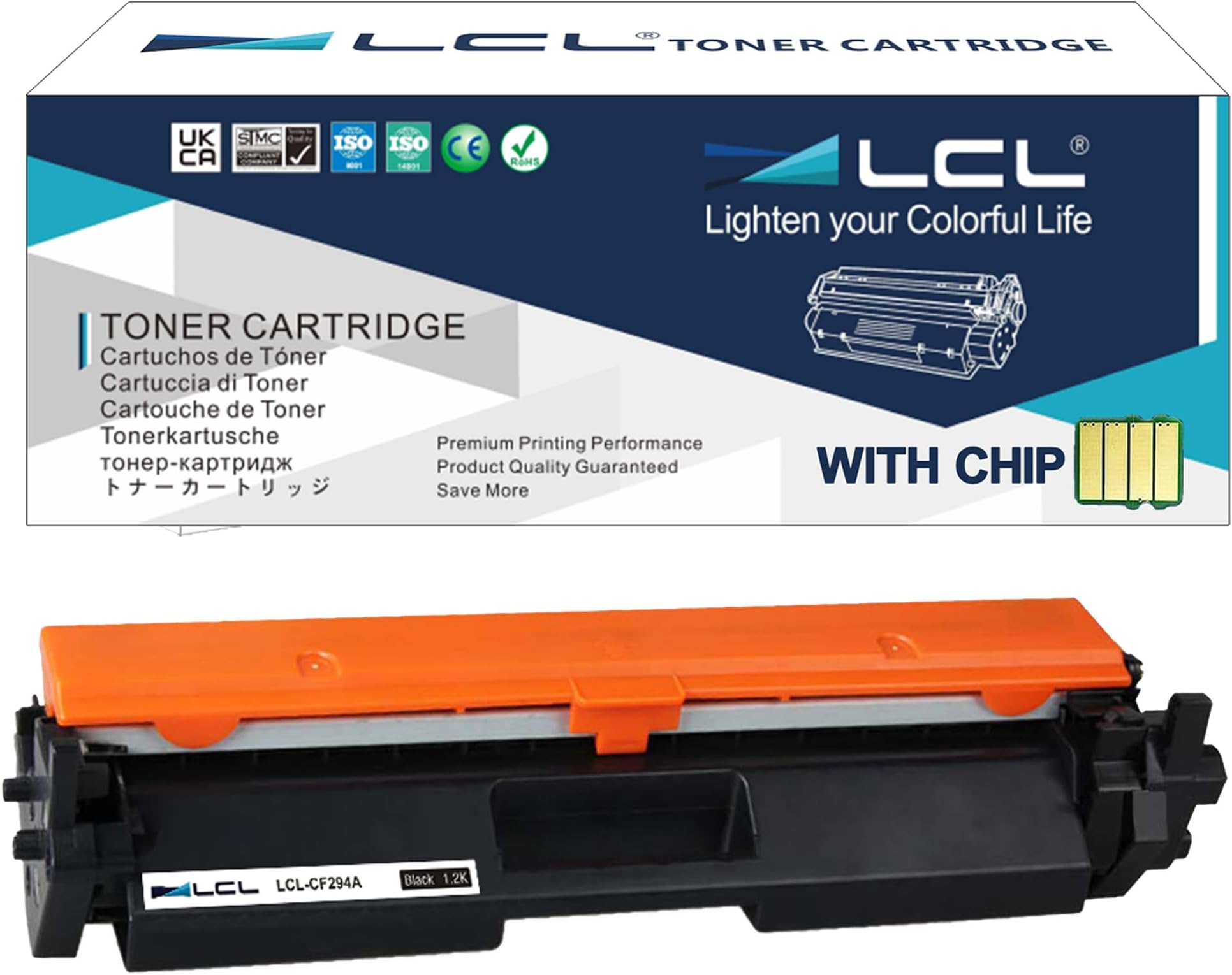 Amazon.com: LCL Compatible Toner Cartridge Replacement for HP 94A ...