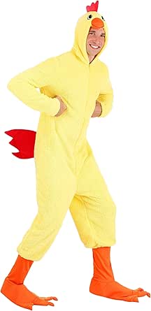 Amazon.com: Cluckin' - Disfraz de pollo para adulto, talla grande ...