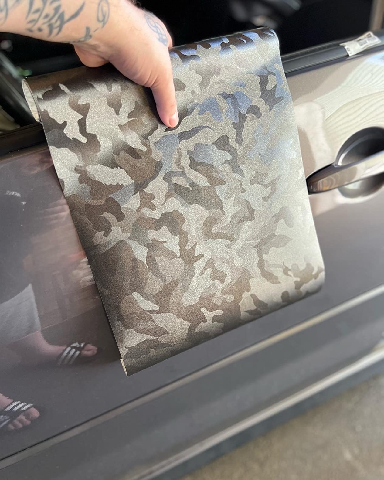 $3/mo - Finance VViViD+ Stealth Medium Pattern Camouflage Vinyl Wrap ...