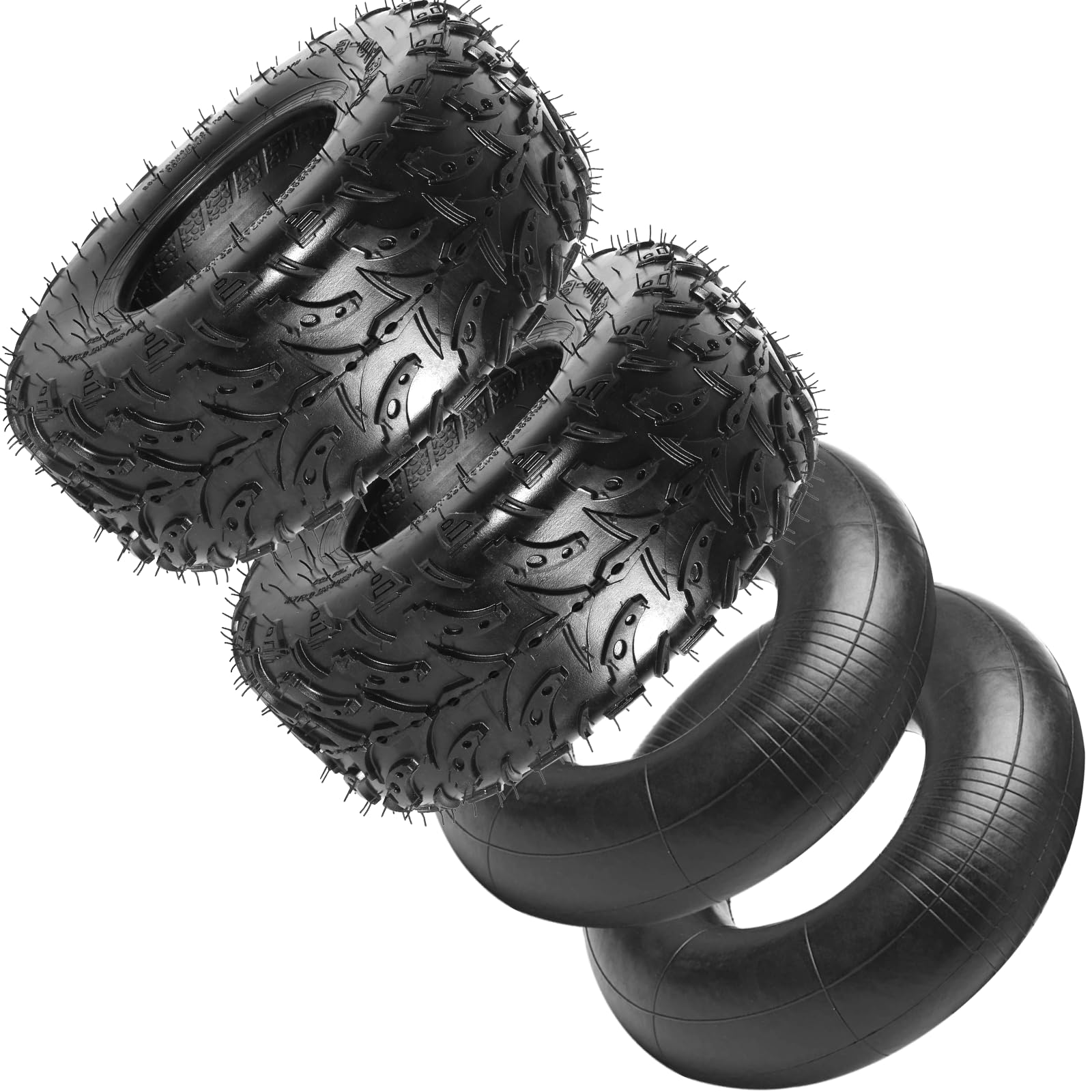Amazon.com: 145/70-6 Tube and Tires Sets Perfect for Quad ATVs UTVs Go ...