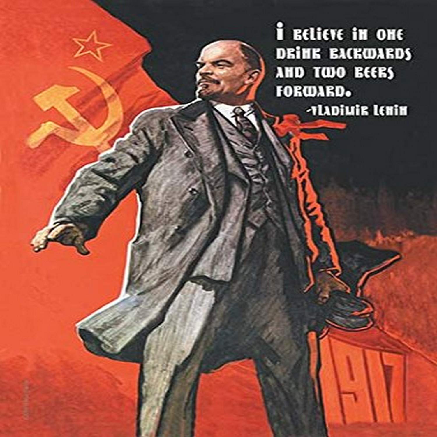 Lenin Poster Forward