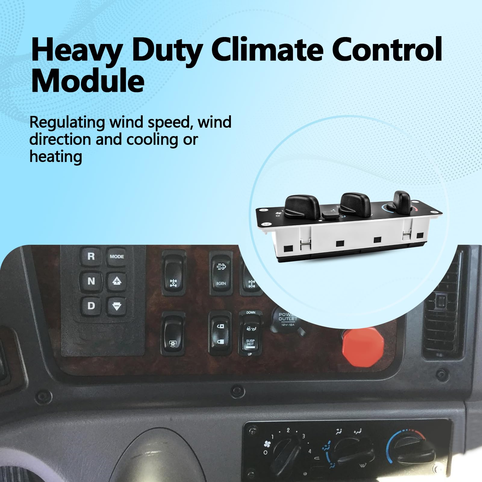 T Liner Climate Control Module For Freightliner M2/Thomas Buses ...