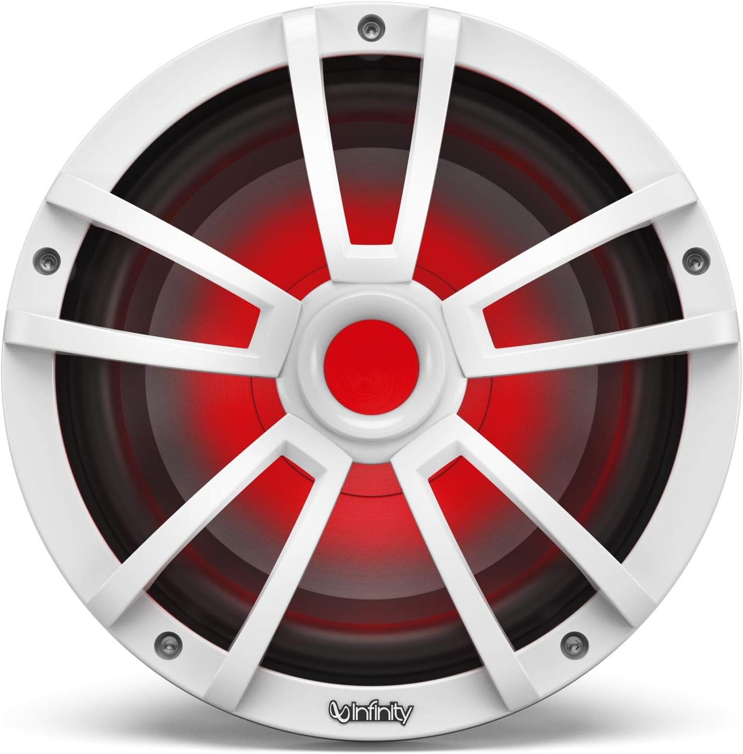 Amazon.com: Infinity 1022MLW 10 Inch Marine RGB LED Subwoofer - White ...