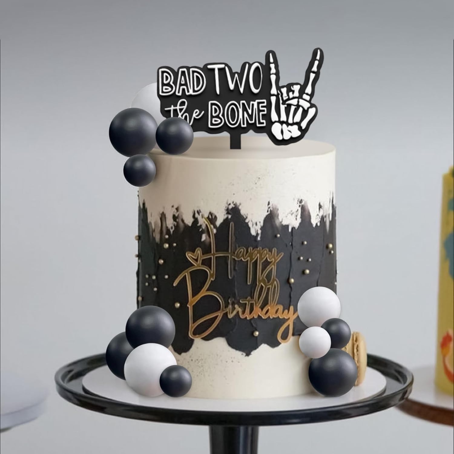 Amazon.com: Bad Two the Bone Party Decorations,Bad Two the Bone Cake ...