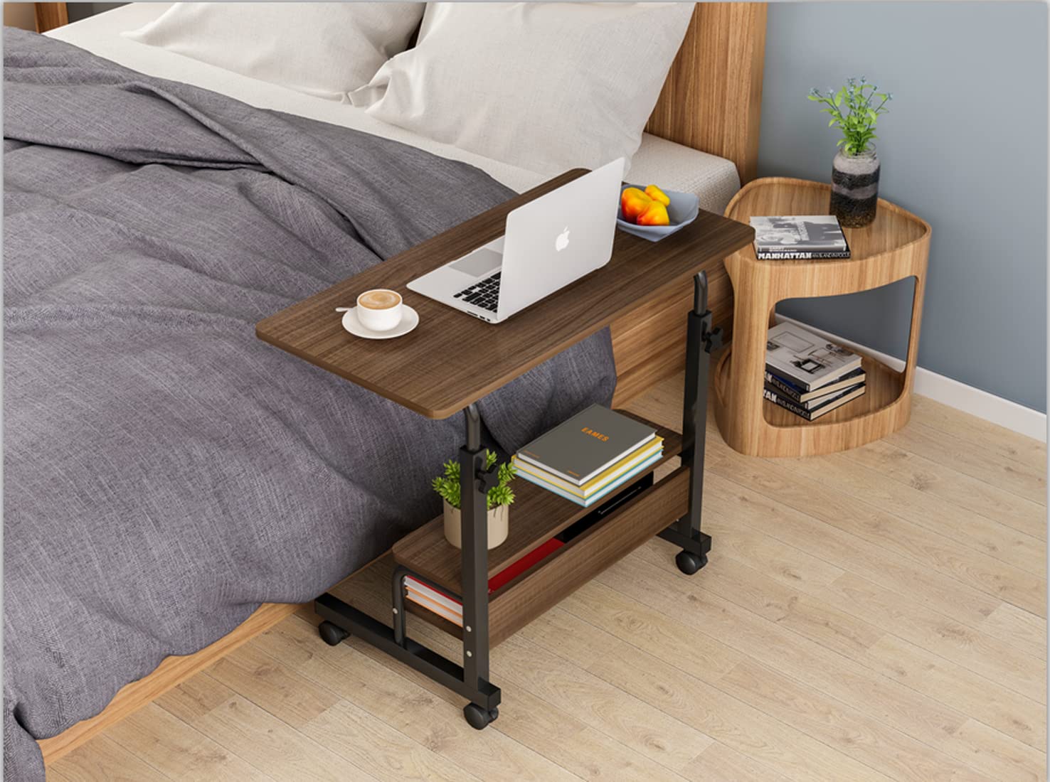 HOMELAND Wooden Laptop Table for Home Office Work|Bed|Students|Kids ...