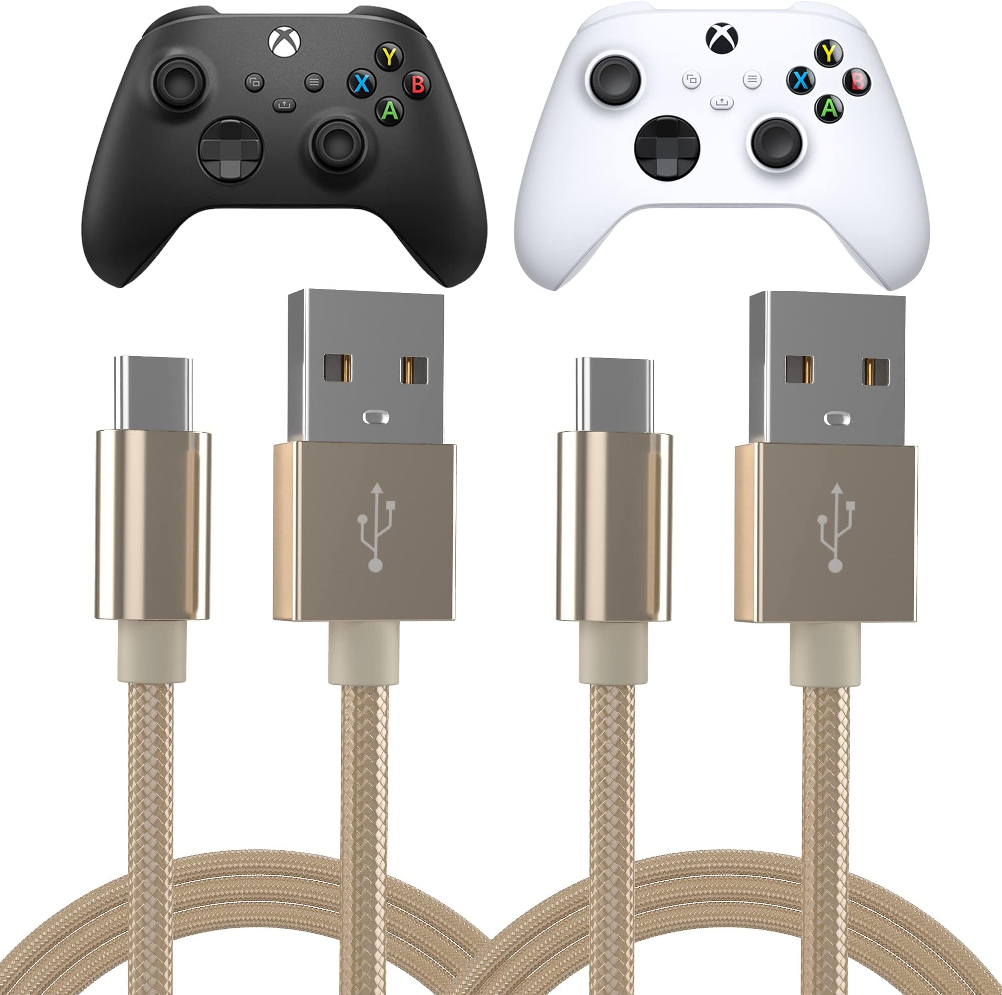 Amazon.com: 6amLifestyle PS4 Controller Charger Charging Cable, 2 Pack ...