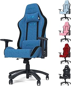 GT OMEGA PRO Racing Gaming Chair with Lumbar Support - Ergonomic PVC ...