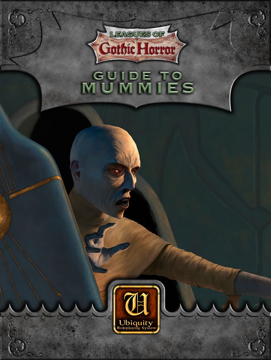 Leagues of Gothic Horror: Guide to Mummies (Ubiquity)(TAG20209): Triple ...