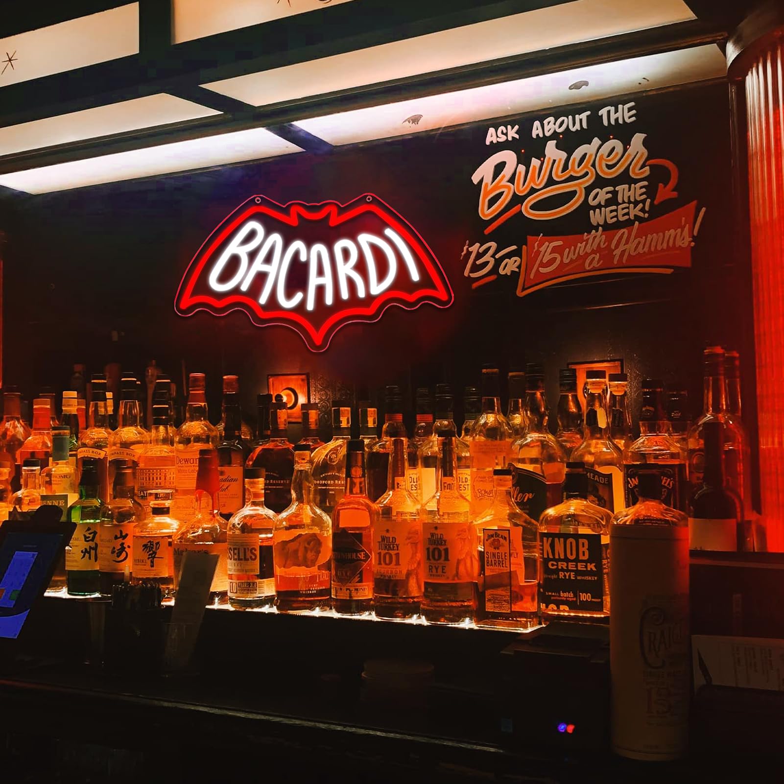 Bacardi Bar Signs