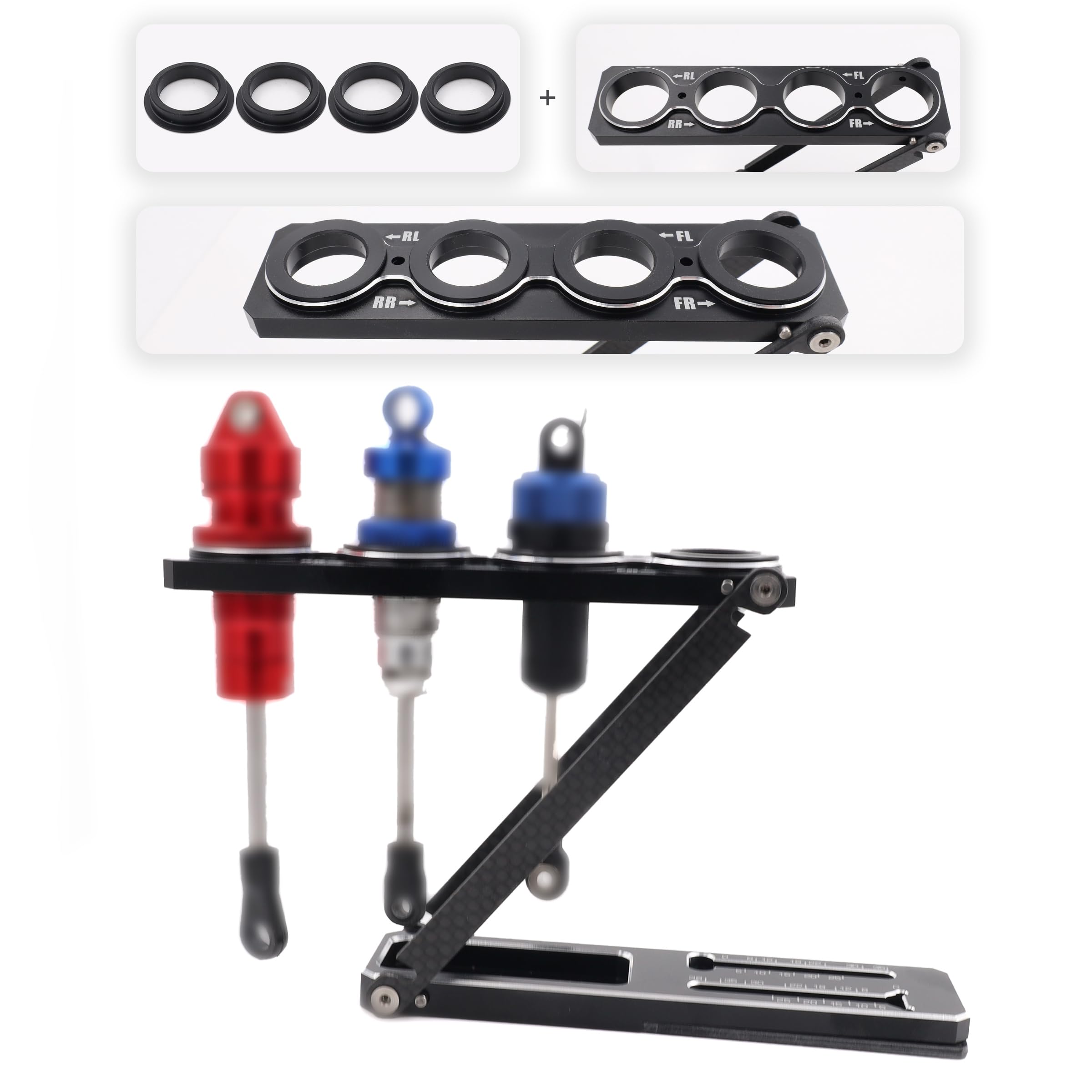 Snapklik.com : Multi-Function Aluminum RC Car Shock Stand Shock ...
