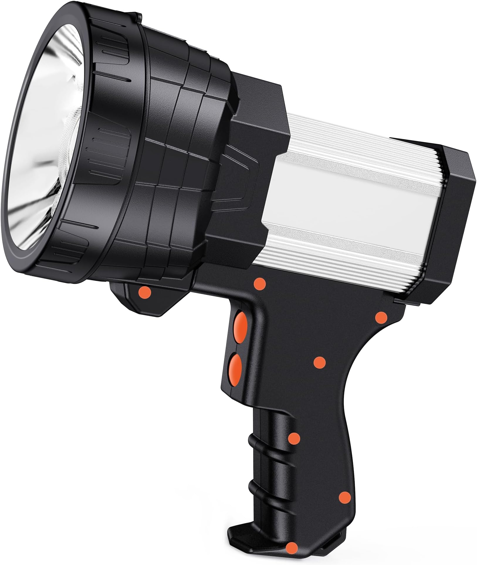 GRC Rechargeable Spotlight, 90000 Lumens Super Bright Handheld ...