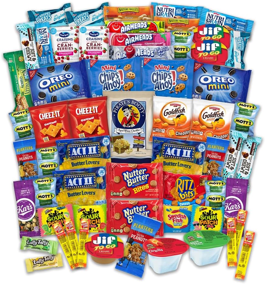 Amazon.com: Snack Boxes for Adults - Candy Box & Assorted Snacks ...