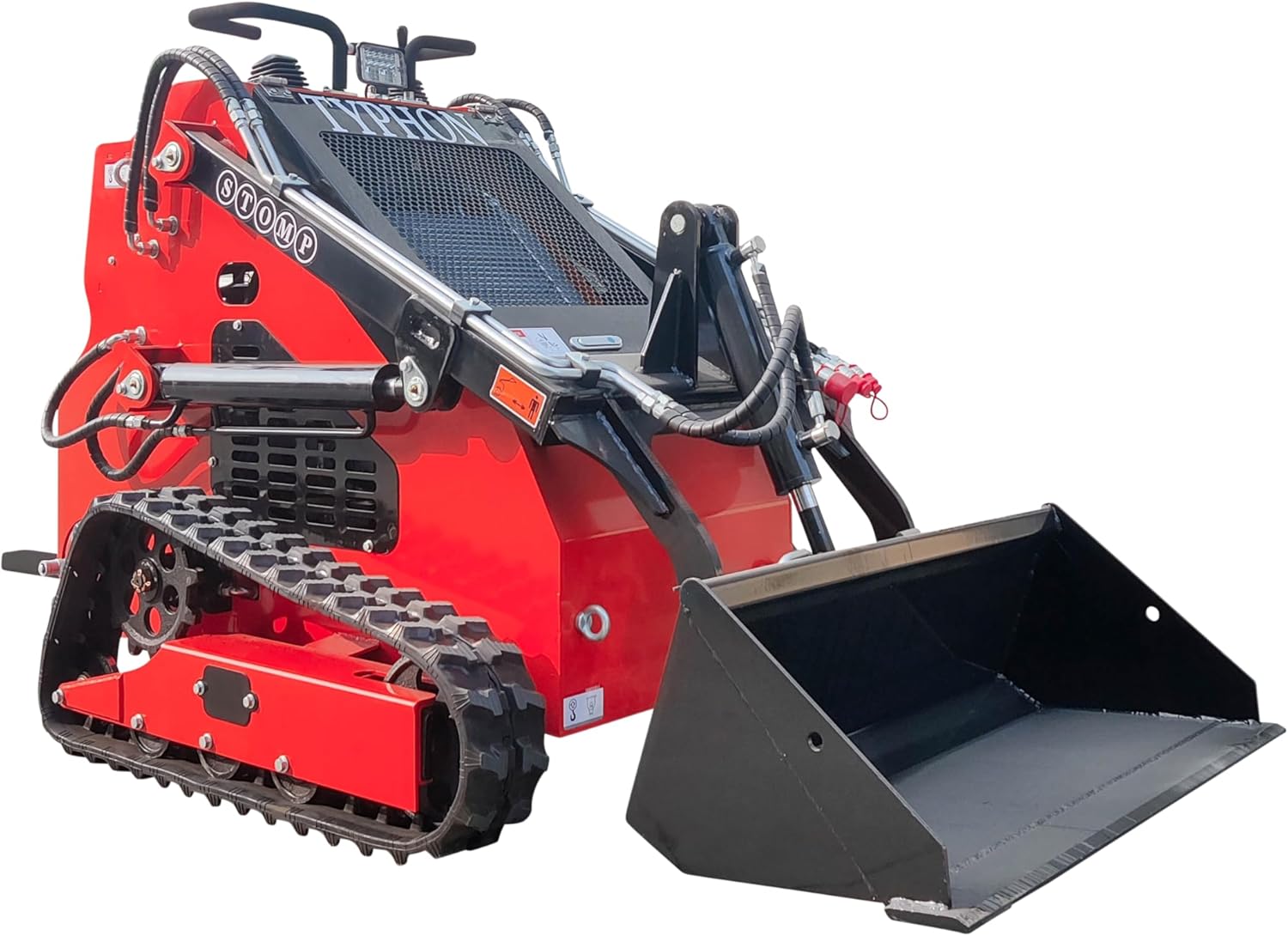 Amazon.com: TYPHON STOMP 1,760lbs Mini Skid Steer 13.5hp Gas EPA Engine ...