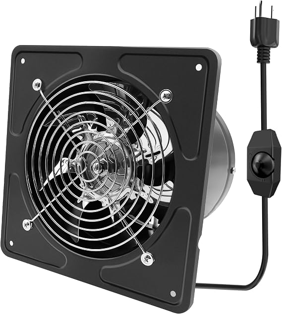 Amazon.com: POWERENG 6 Inch Kitchen Exhaust Fan with Speed Controller ...