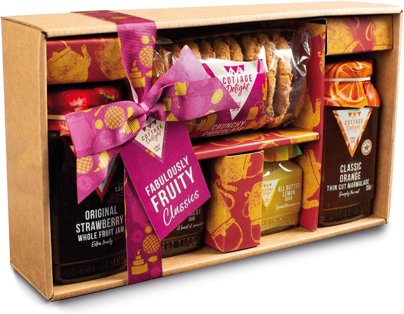 Cottage Delight Preserves, Fabulously Fruity Hamper, Strawberry Jam ...