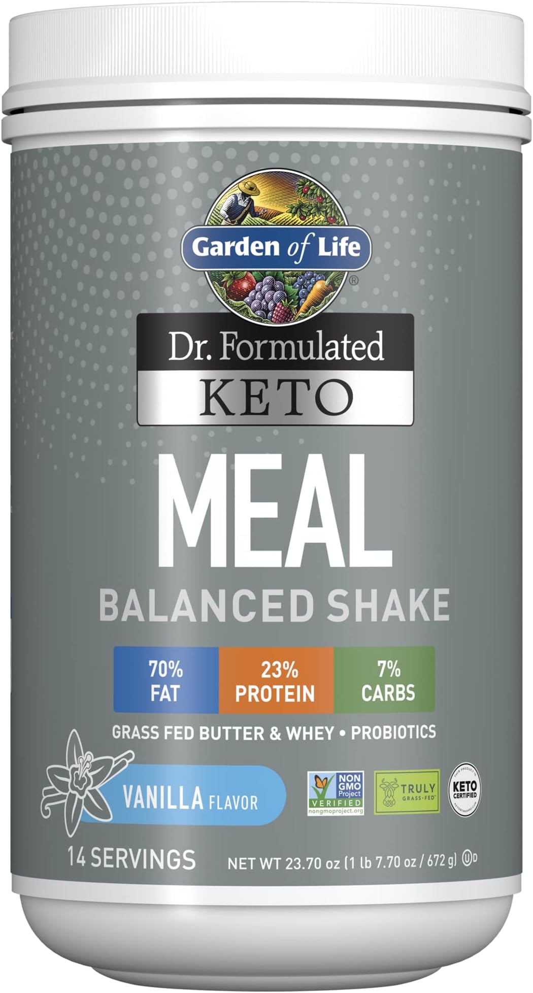 Amazon.com : Keto Chow Chocolate | Keto Meal Replacement Shake Powder ...