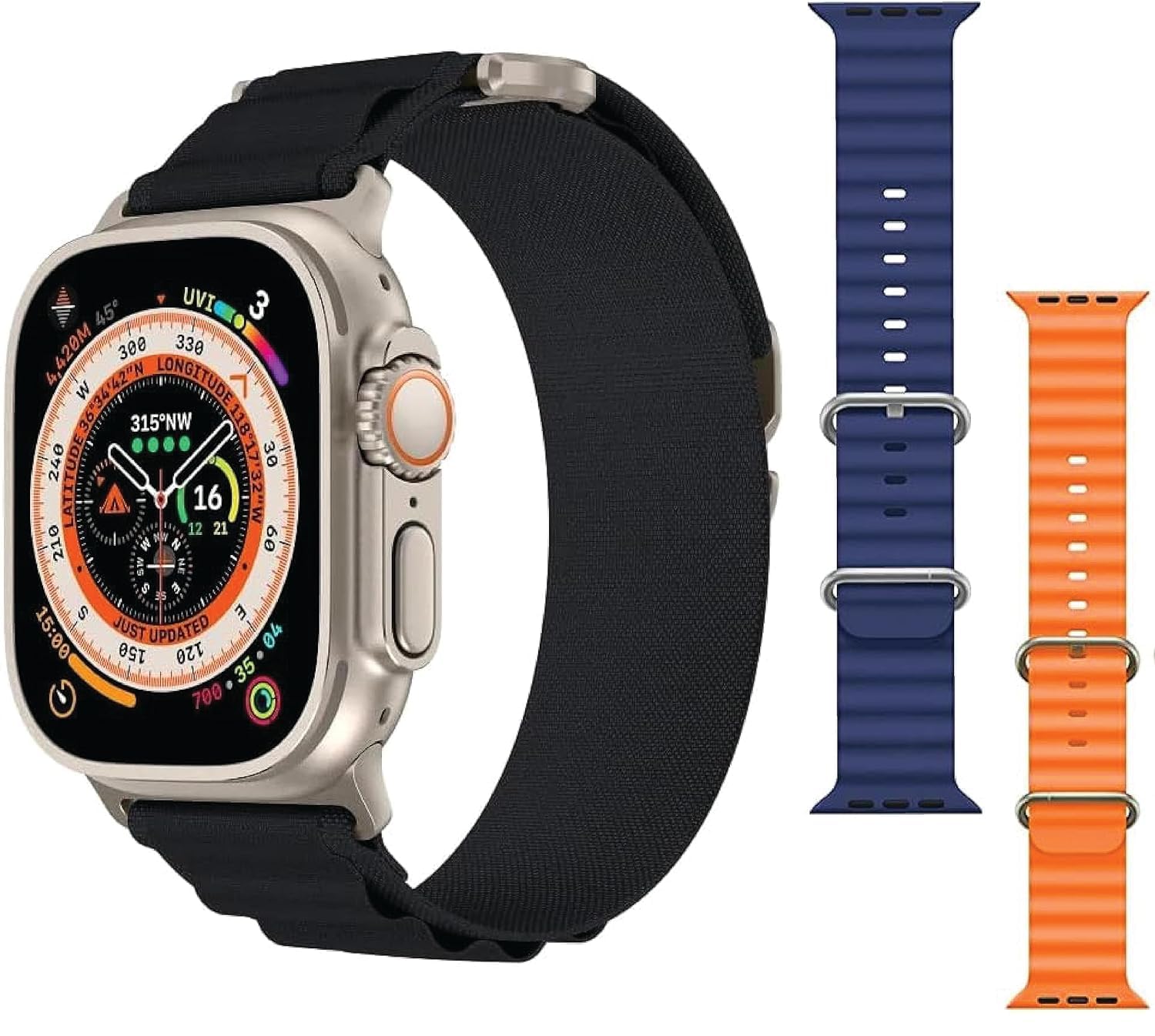 Buy New X9 Plus Ultra 2 Smart Watch For Men women NFC With 2 Extra ...