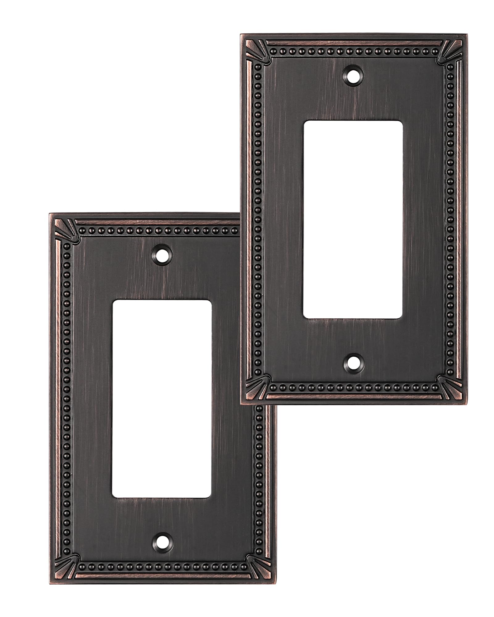 DEWENWILS Sunken Pearls Decorative Wall Plate Switch Plate Outlet Cover ...
