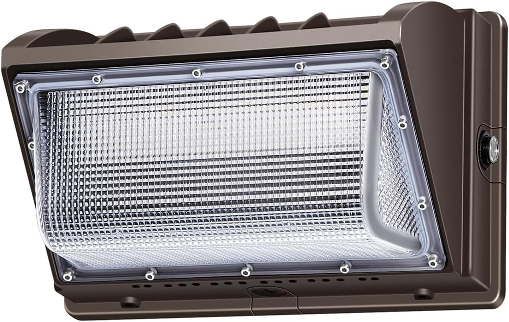 Amazon.com: LEDMO 150W LED Wall Pack with Photocell Dusk to Dawn 5000K ...