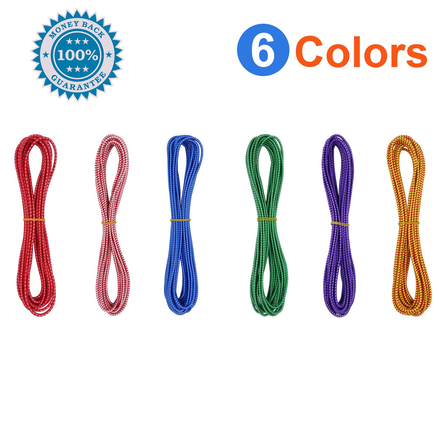 Snapklik.com : Chinese Jump Rope For Kids Popular Outdoor Game Red