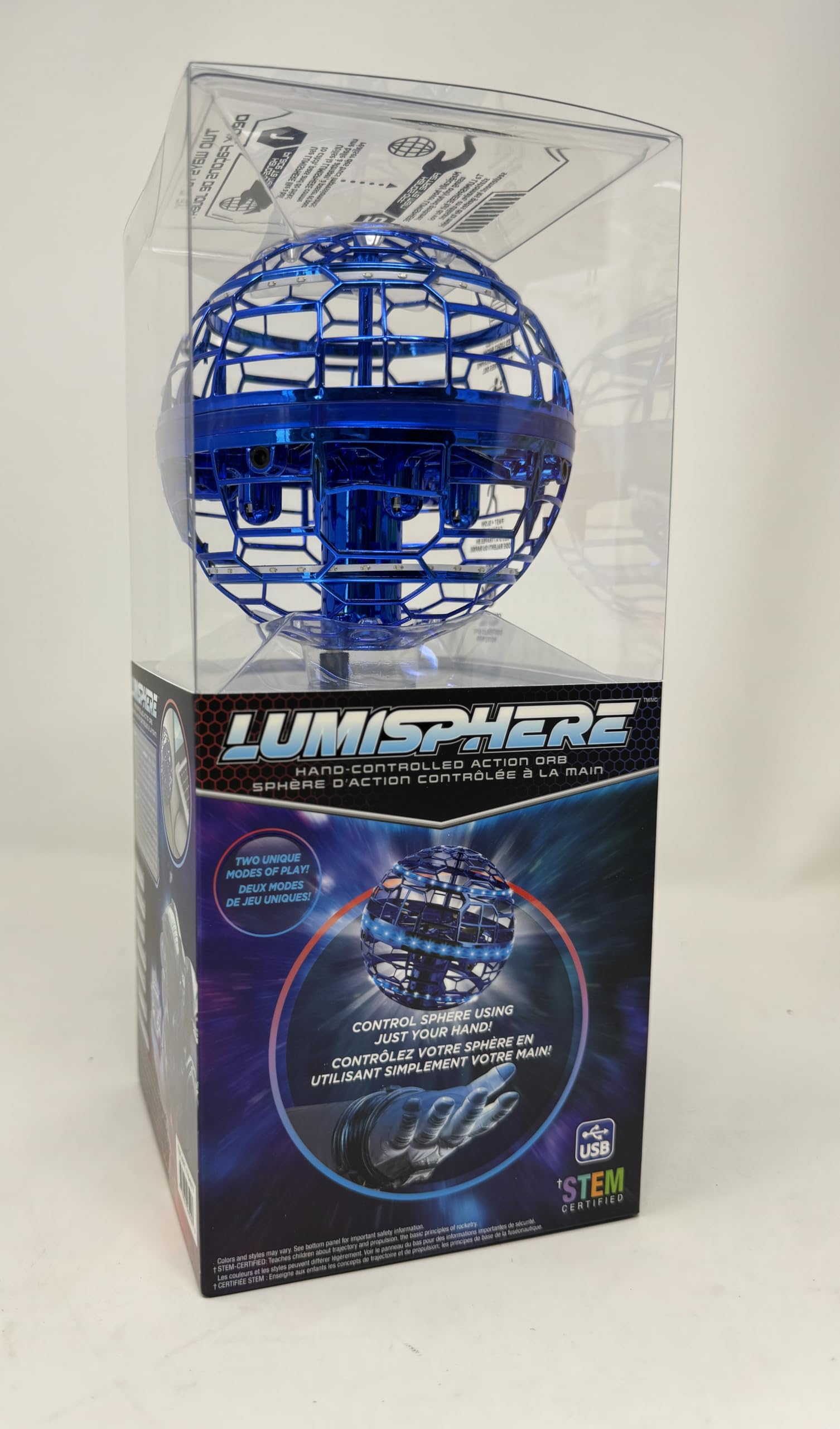 Lumisphere Hand-Controlled Action Orb (Blue), Toys & Games - Amazon Canada