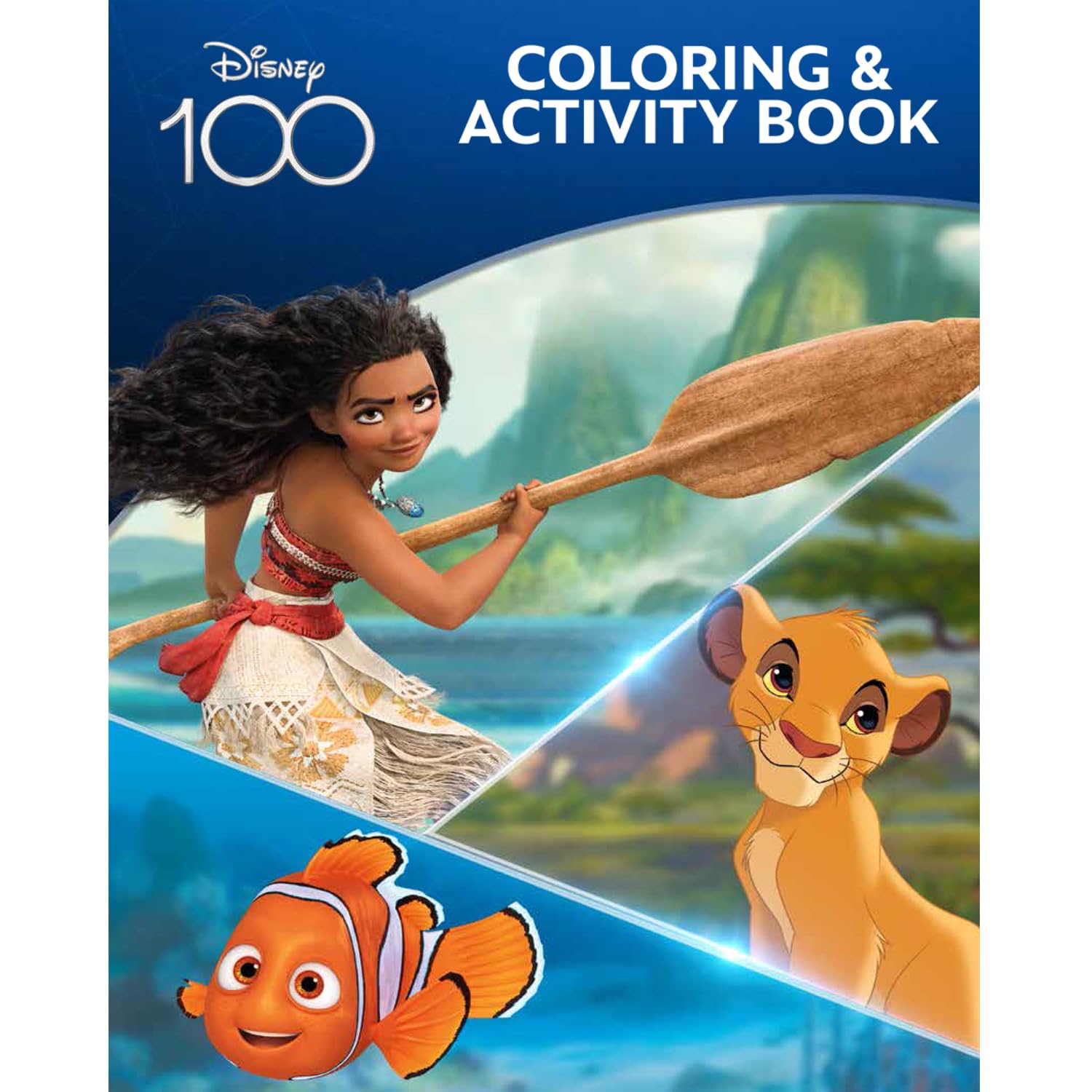 Buy Disney 100 Colouring and Activity book | D100 Colouring and ...