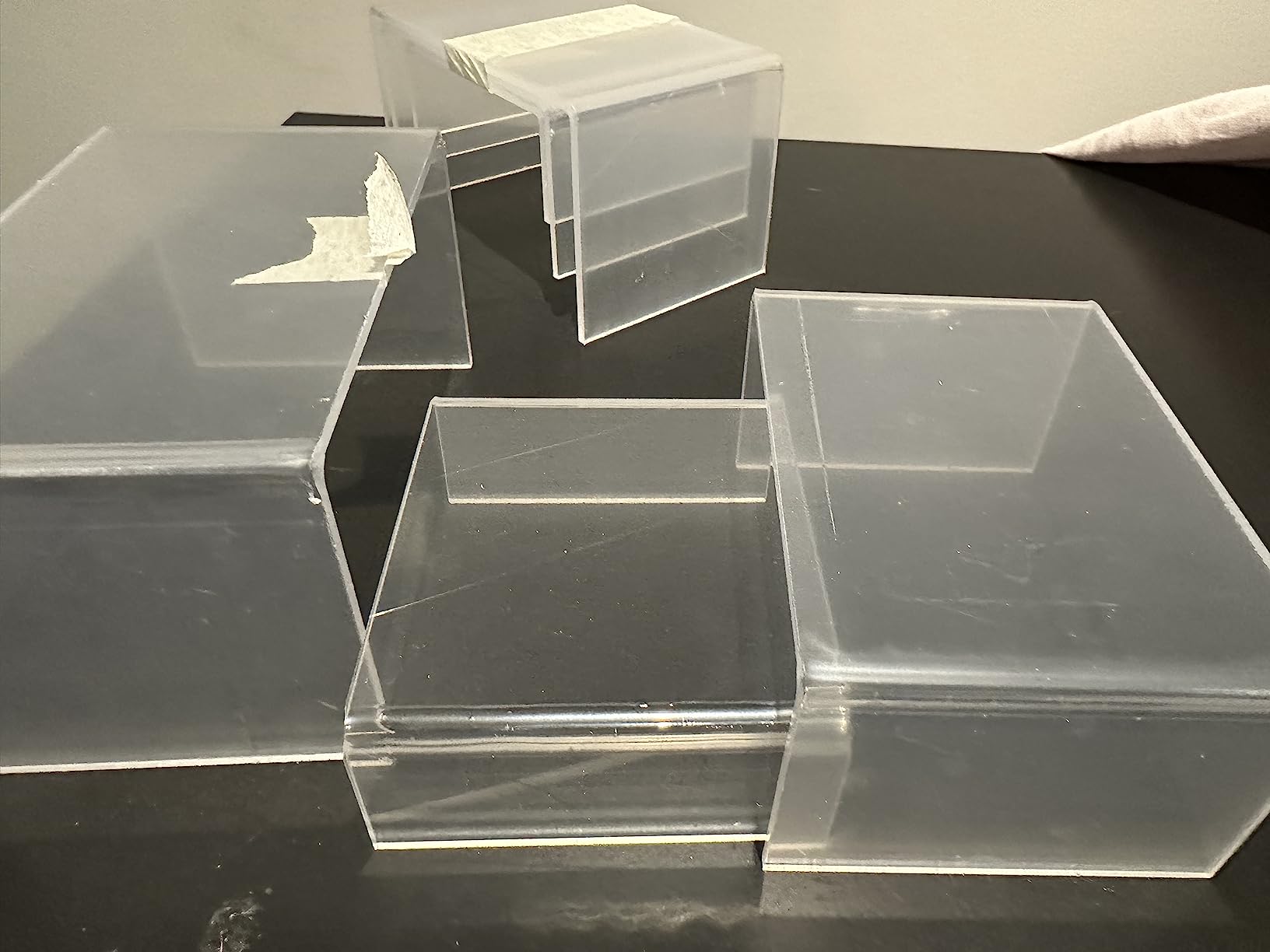 6 Sets Acrylic U-shaped Display Stand, Clear Acrylic Display Risers for ...